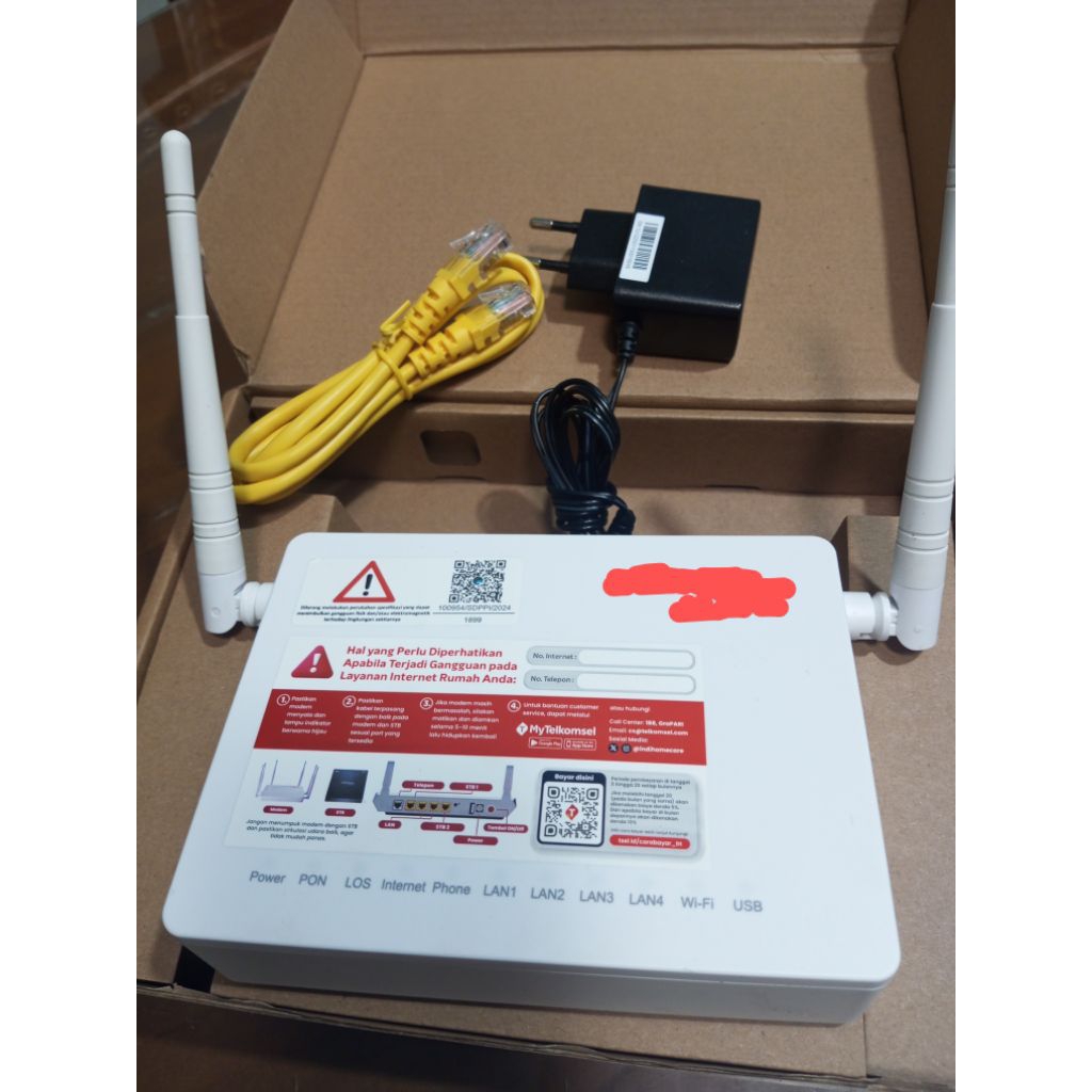 Jual Modem GPON ONT Router WIFI ZTE ZXHN F672Y | Shopee Indonesia