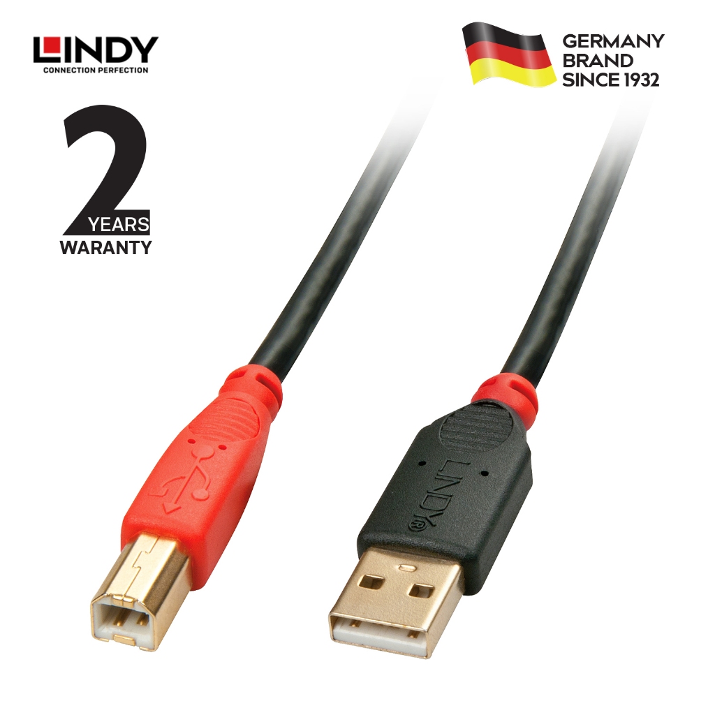 Jual Lindy 10m USB 2.0 A/B Active Cable | Shopee Indonesia