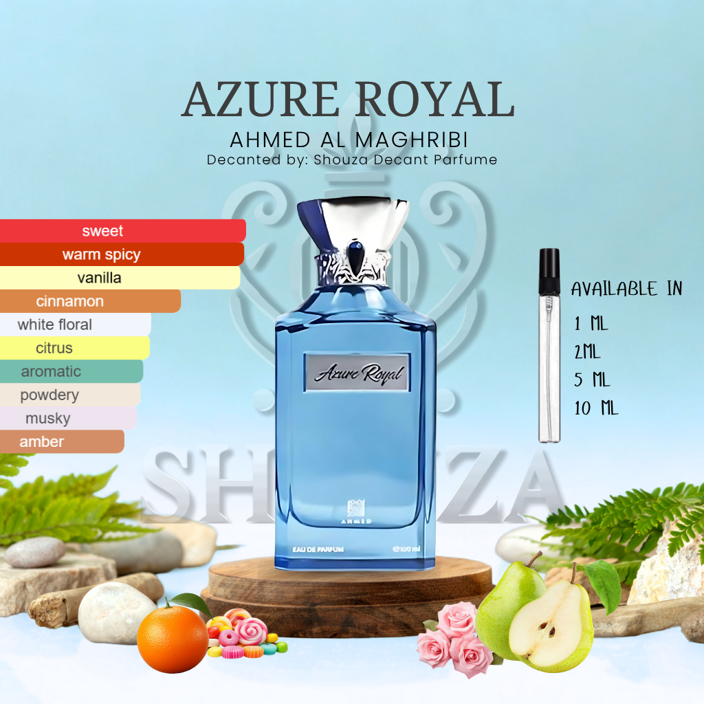 Jual Decant Ahmed Al Maghribi Azure Royal Share In Jar / Travel Size Parfum | Shopee Indonesia