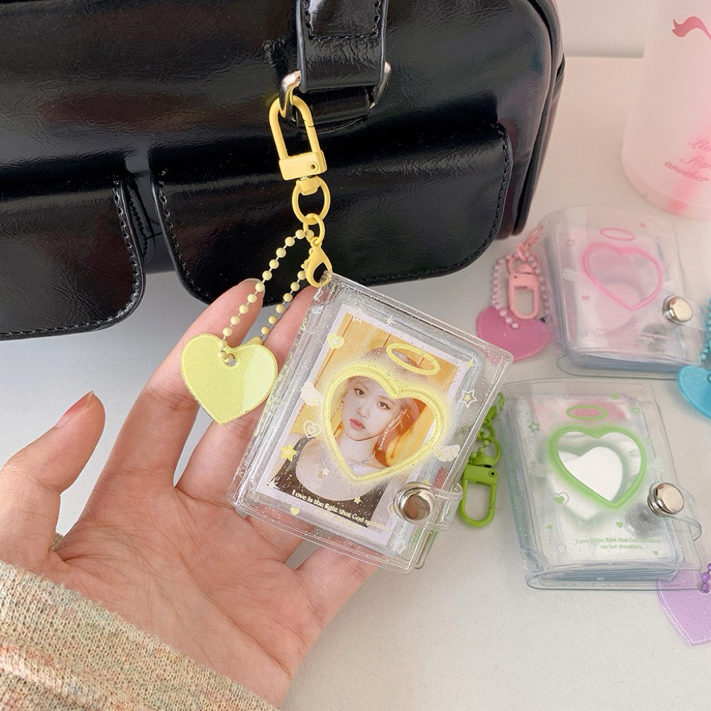 Jual HISOCUTE Angel Love 2 inch Mini Photo Album Keychain | Shopee ...
