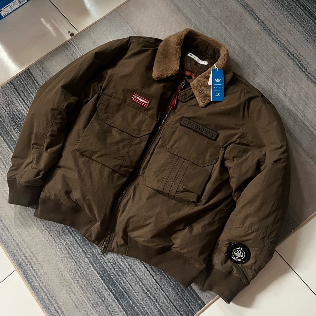 Jual Adidas SPZL x CP Company Flying Jacket Dust cargo | Shopee Indonesia