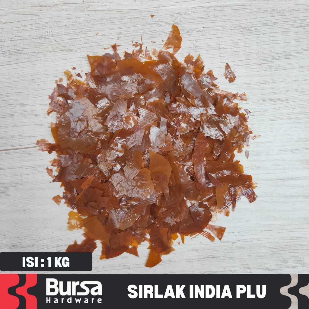 Jual Sirlak Serlak Shellac Shellak India Plu Plitur Emping 1 Kg ...