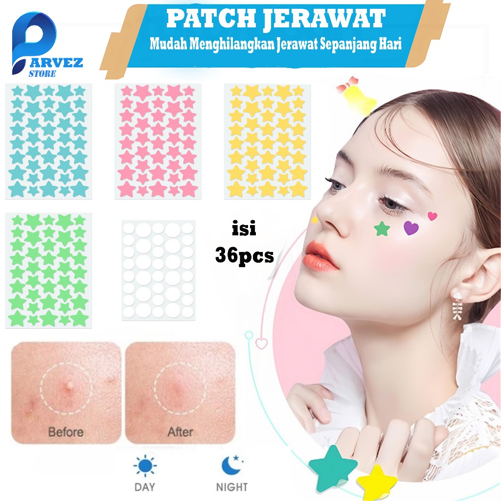 Jual Stiker Jerawat Transparan Acne Pimple Patch Sticker Penghilang ...