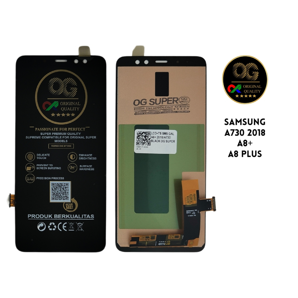 Jual ( OG SUPER ) LCD SAMSUNG A730 2018 / A8+ / A8 PLUS KONTRAS FULLSET ...