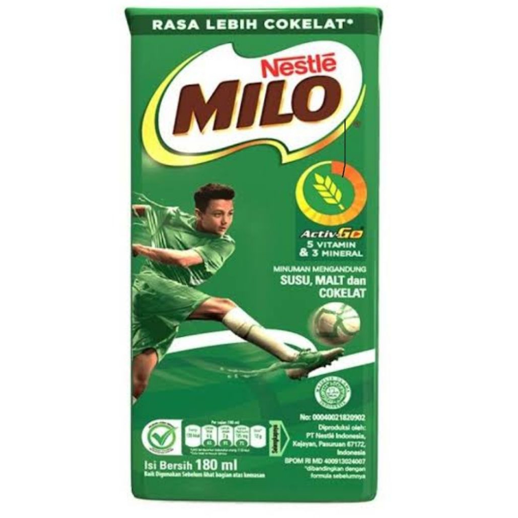 Jual Milo UHT Activ-Go 180ml | Shopee Indonesia