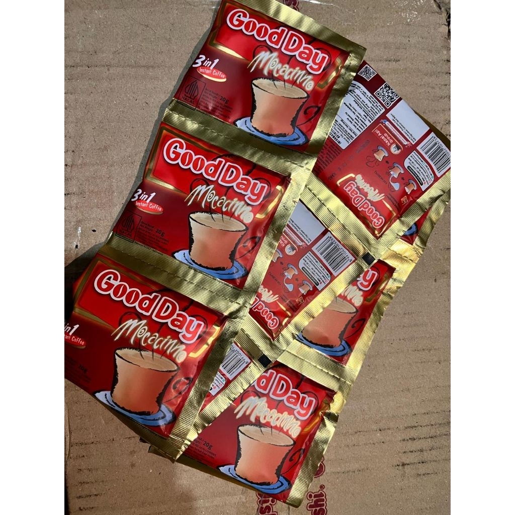 Jual Kopi GoodDay Mocacinno Renceng ( 10 Sachet ) | Shopee Indonesia