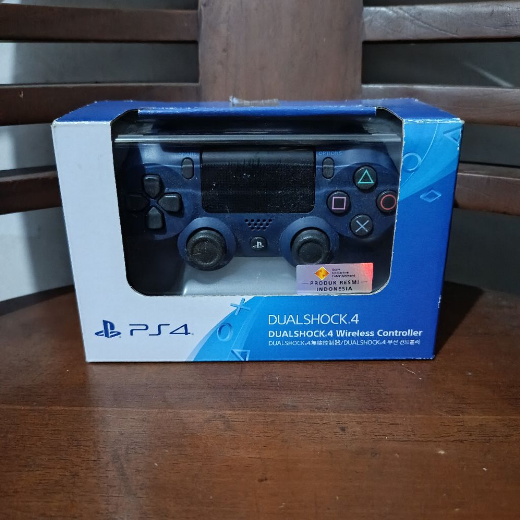 Jual Dualshock 4 Original Midnight Blue | Shopee Indonesia