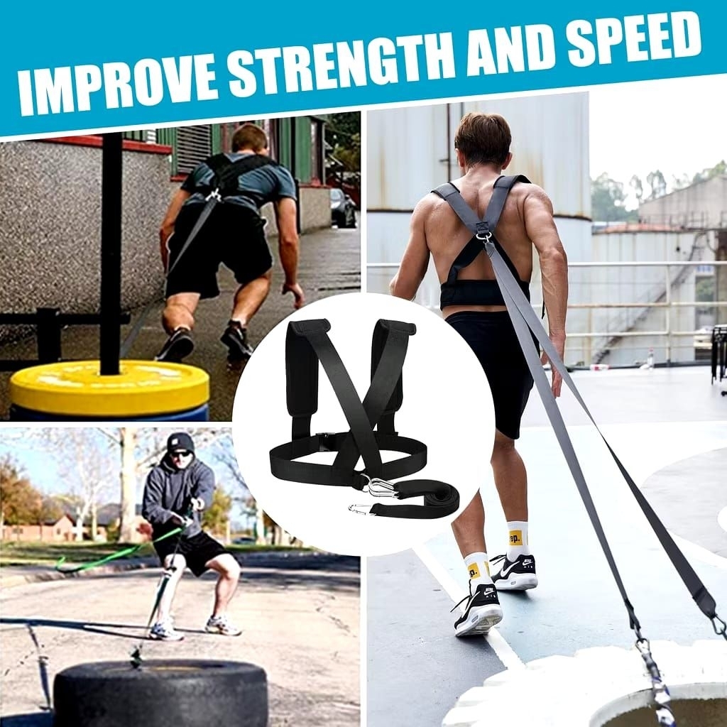 Jual Training Belt/Running Assist Speed Practice Pull Belt Anti ...