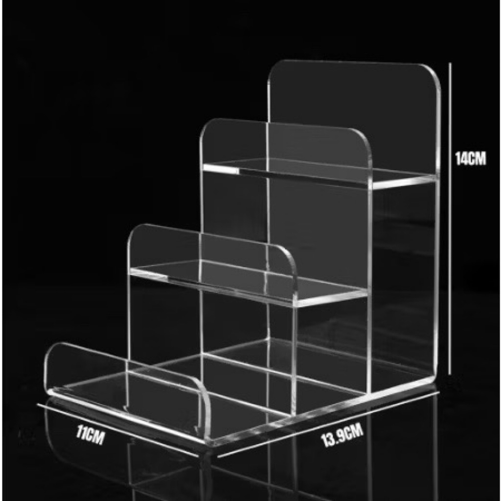 Jual Stand akrilik 3 tingkat display kue | Shopee Indonesia