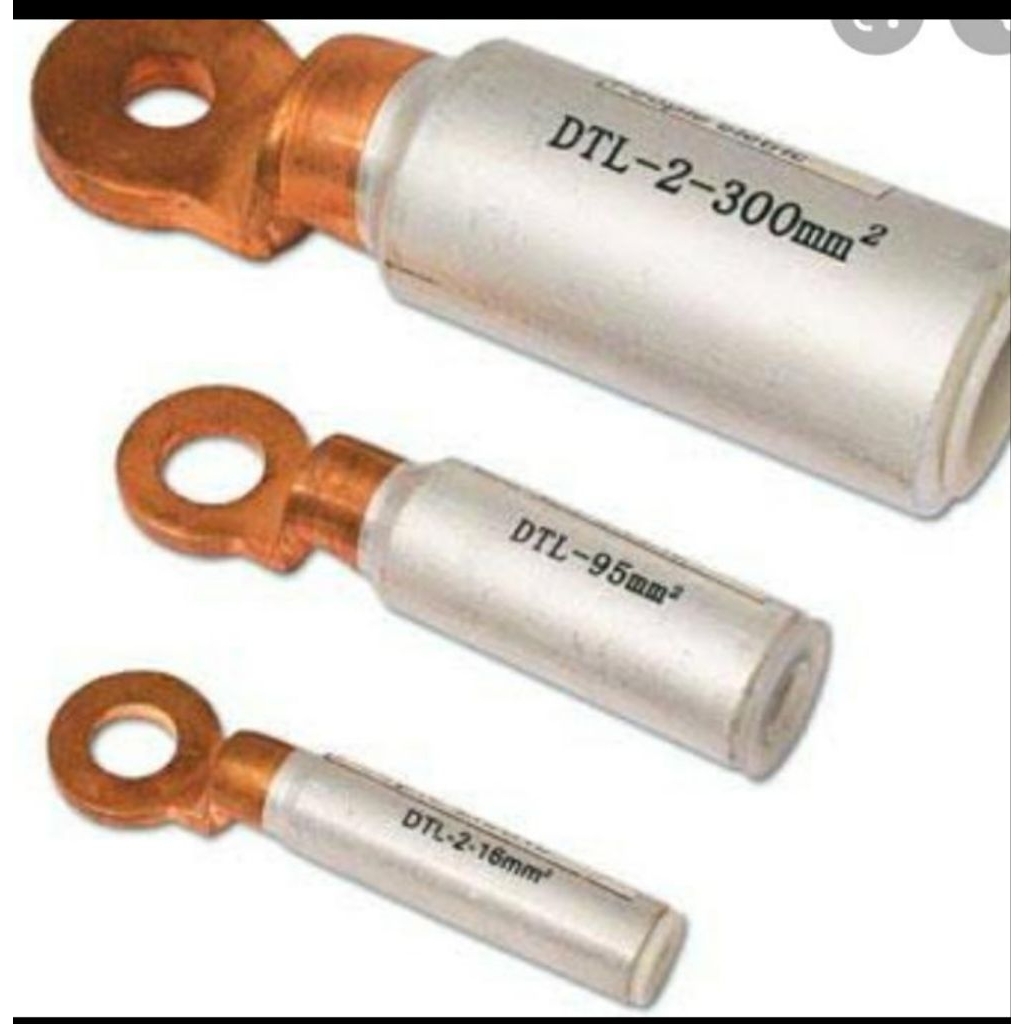 Jual kabel skun alcu dtl-2 / cable scun bimetal AL - CU 35 50 70 95 120 150 185 240 300 400 mm ...