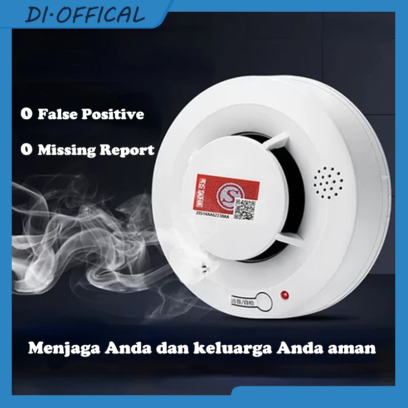 Jual Detektor Asap Profesional Detektor Asap Alarm Kebakaran ...