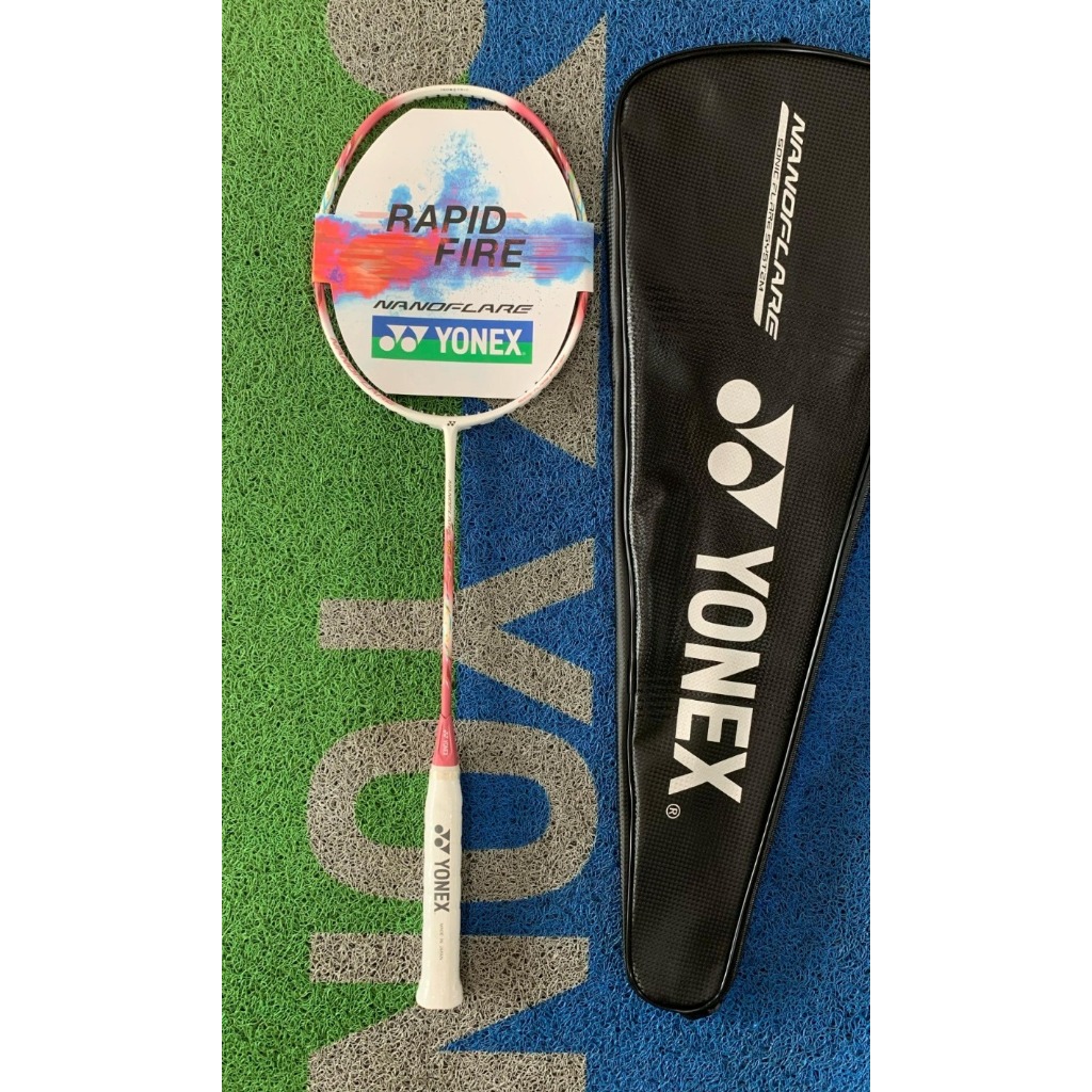 Jual Raket Badminton Original YONEX NANOFLARE 70 Made in Japan, Coral ...