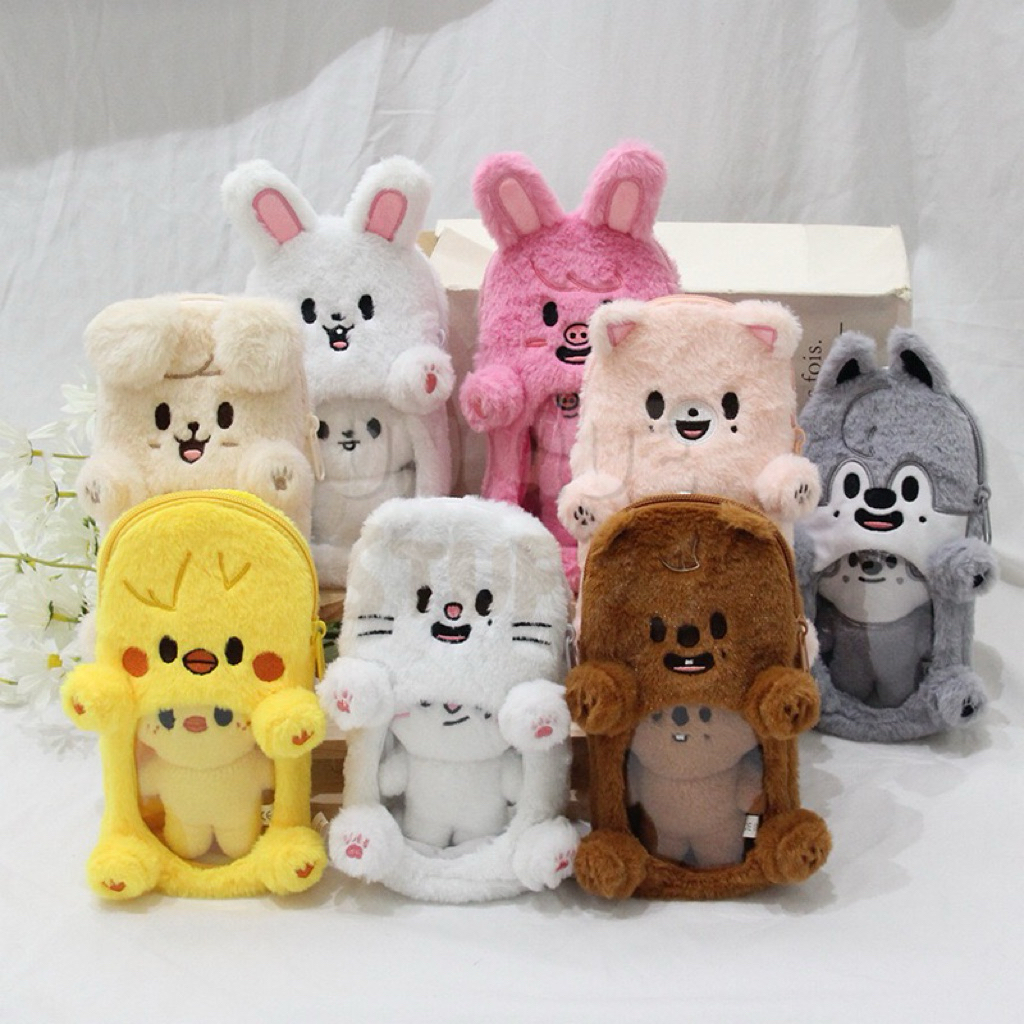 Jual READY SKZOO Doll Pouch Pencil Case Tas Stray Kids SKZ | Shopee ...