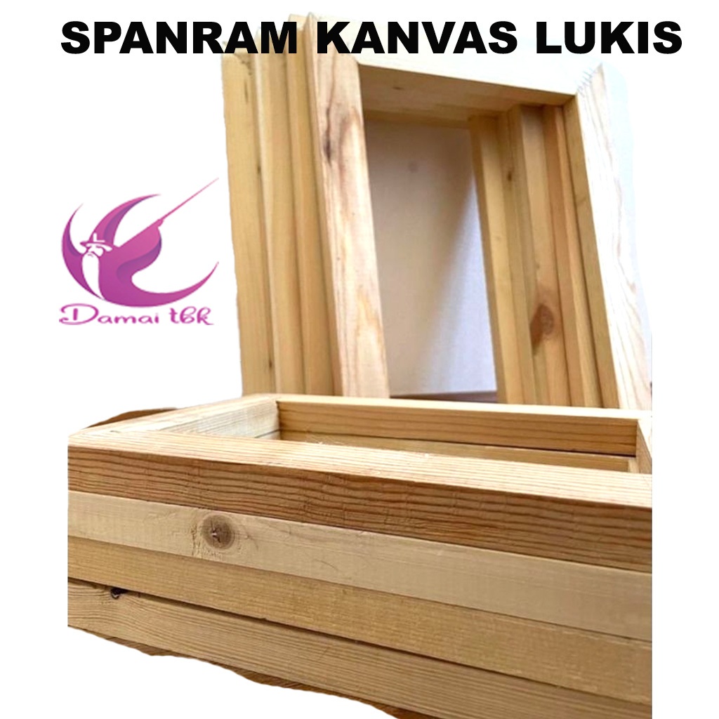 Jual Spanram Kanvas Lukis 40x50 cm Bingkai Kanvas Lukis | Shopee Indonesia