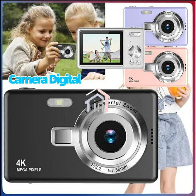 Jual 【COD】 Camera Digital Digicam Kamera Pocket 48MP 1080P Kamera Mini ...