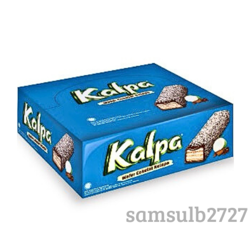 Jual KALPA Wafer Coklat 1 box isi 12 pcs | Shopee Indonesia