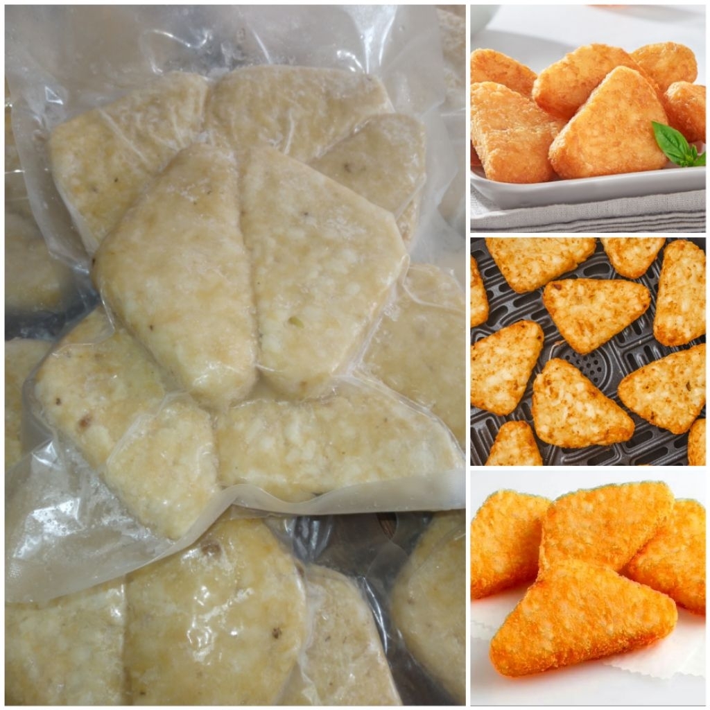 Jual Hashbrown Triangle Patties isi 7 - 8 pcs ( Kentang Frozen ...