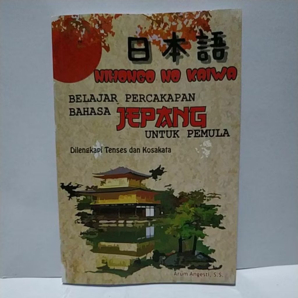 Jual Belajar Percakapan Bahasa Jepang untuk Pemula.Arum Angesti | Shopee Indonesia