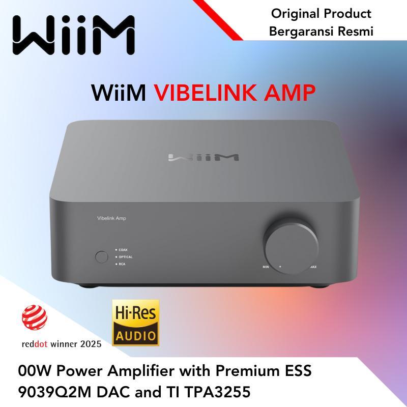 Jual WiiM Vibelink AMP Integrated Amplifier 100W Power Amplifier with Premium ESS 9039Q2M DAC ...