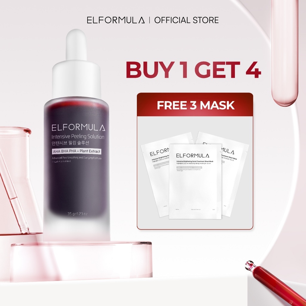 Jual LIMITED STOCK [FREE 3pcs SHEETMASK] ELFORMULA Intensive Peeling ...