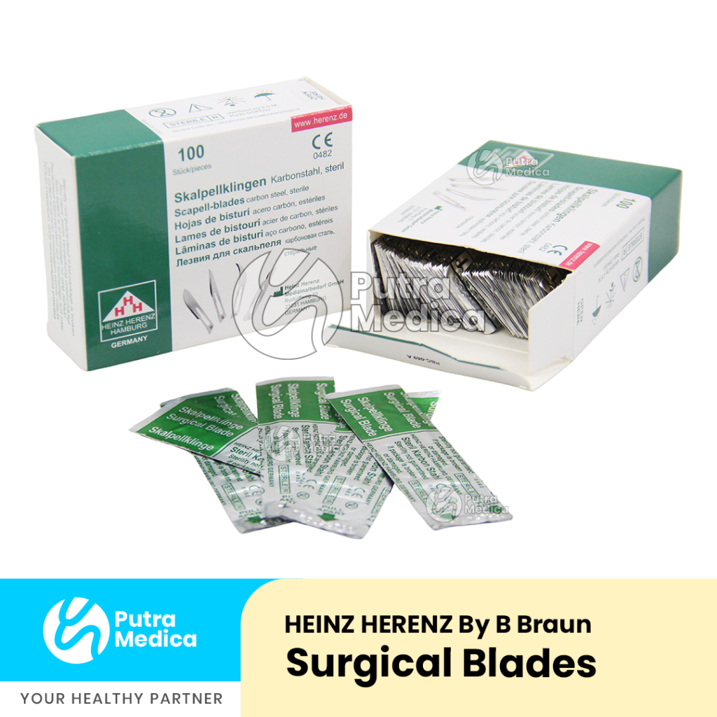 Jual Heinz Herenz by B Braun Elcon Surgical Blade - 1pc / Pisau Bedah ...