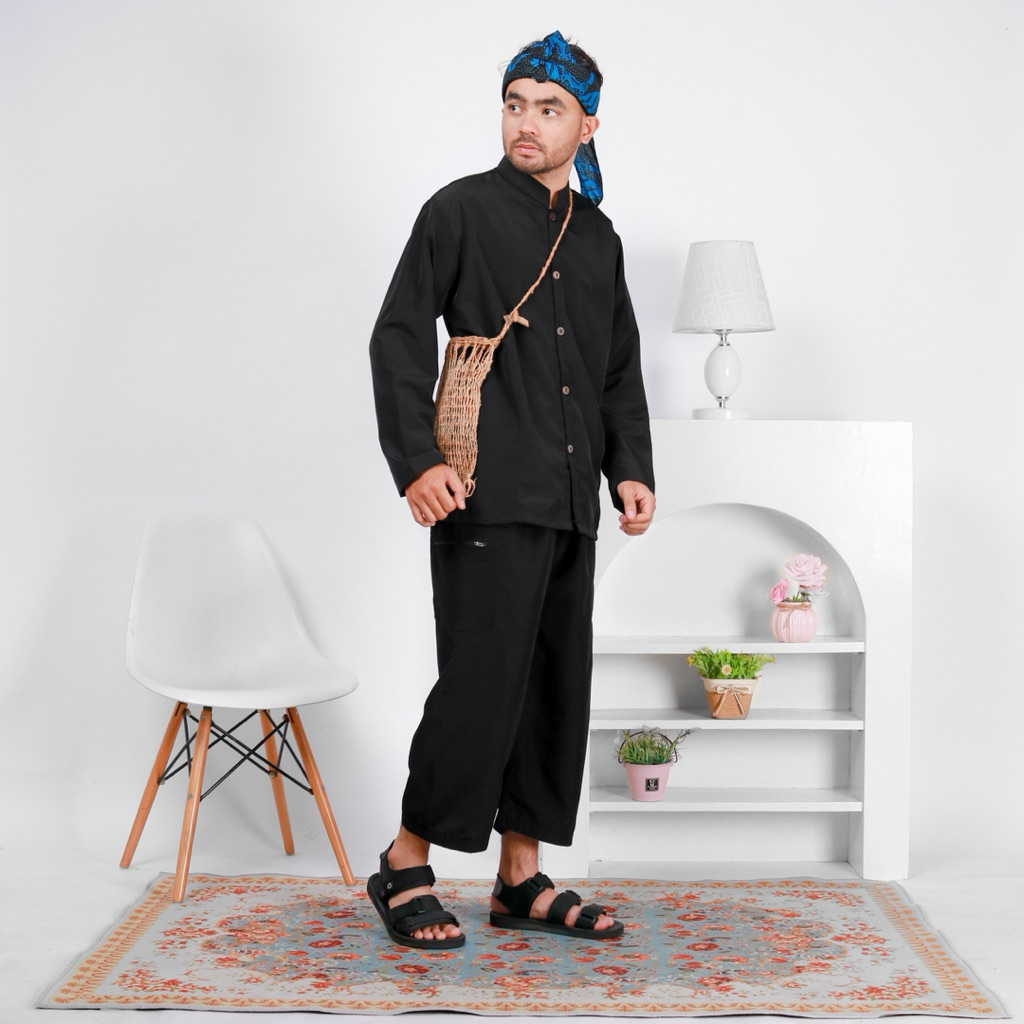 Jual PAPY.KIDS-FULLSET Baju Adat Baduy Dewasa /Baju Adat tradisional ...