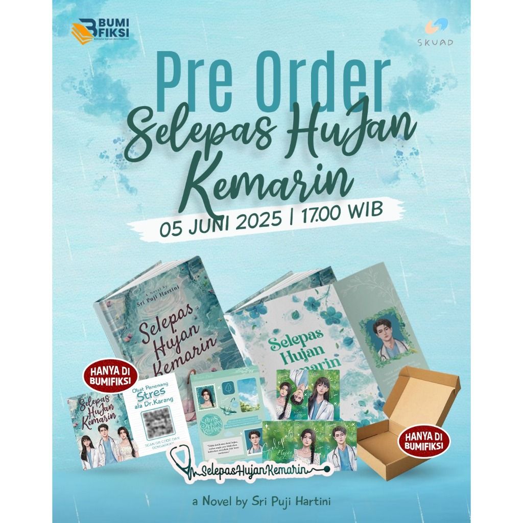 Jual Buku Novel - Selepas Hujan Kemarin - Sri Puji Hartini - Tekad ...