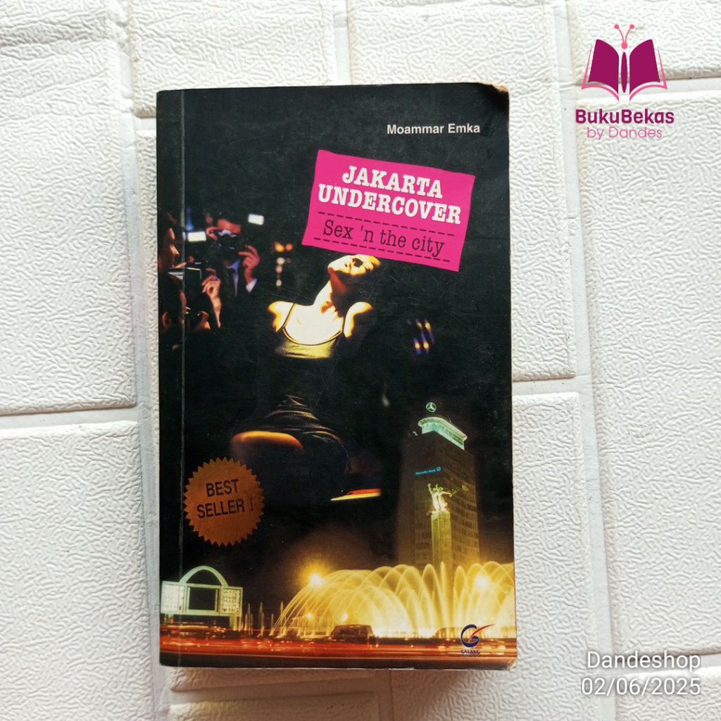 Jual Jakarta Undercover Sex n The City by Moammar Emka - Novel Bekas ...
