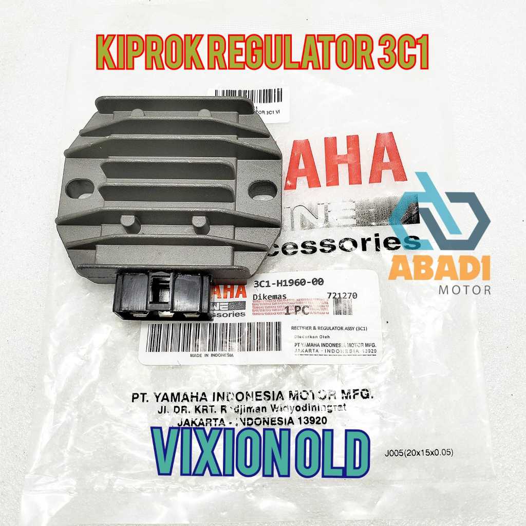 Jual Kiprok Regulator Ori Yamaha 3C1 Vixion Old Ciprok Rectifier ...