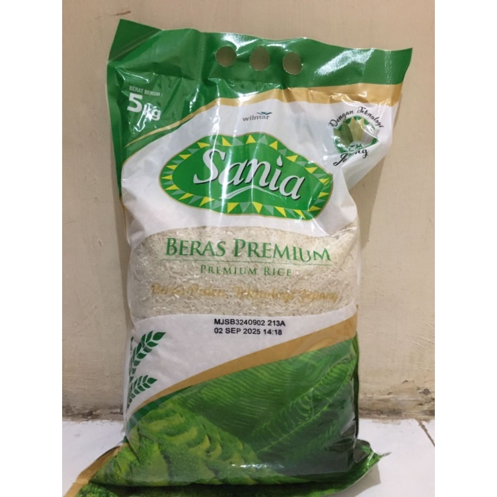 Jual BERAS SANIA 5 KG 5 PACK | Shopee Indonesia