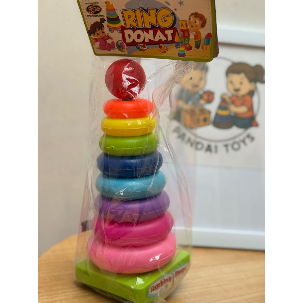 Jual MAINAN EDUKASI ANAK - RING DONAT CIRCLE DOUGHNUT STIMULASI ...