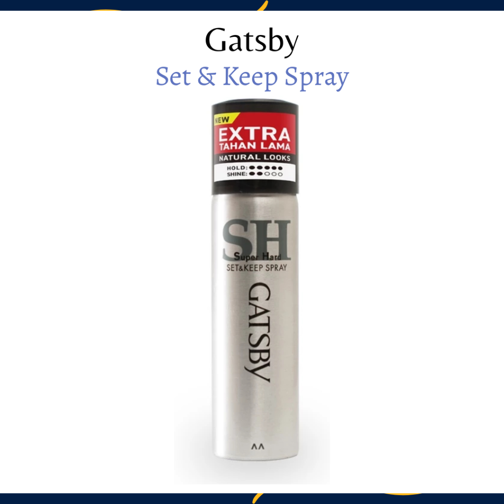 Jual Gatsby Super Hard Set and Keep Spray 70ml/Spray Rambut | Shopee ...