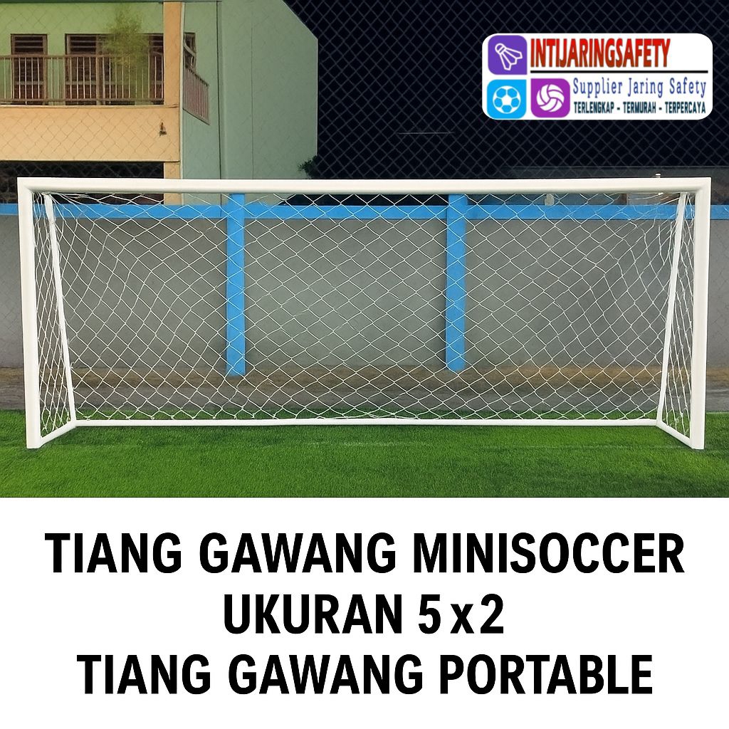 Jual Tiang Gawang Mini Soccer Portable – Mudah Dibongkar Pasang, Cocok ...