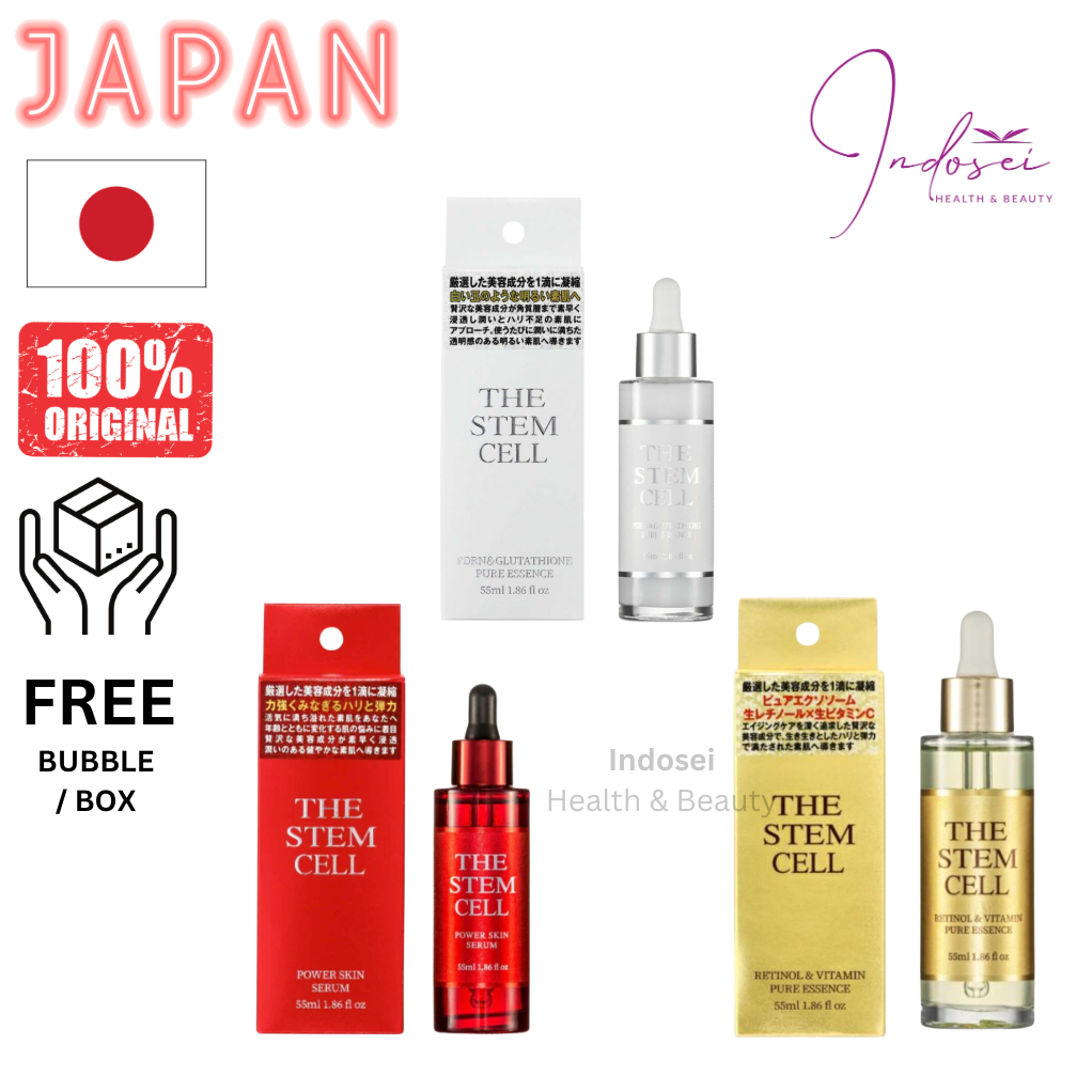 Jual Stem Cell PDRN & Glutathione 55 ml | Stem Cell Japan | Original ...