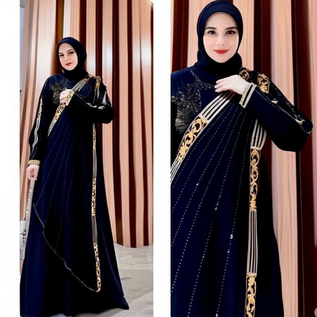 Jual ( BEST SELLER ) GAMIS ABAYA TURKEY GAMIS ARAB SARI INDIA MELIN ...