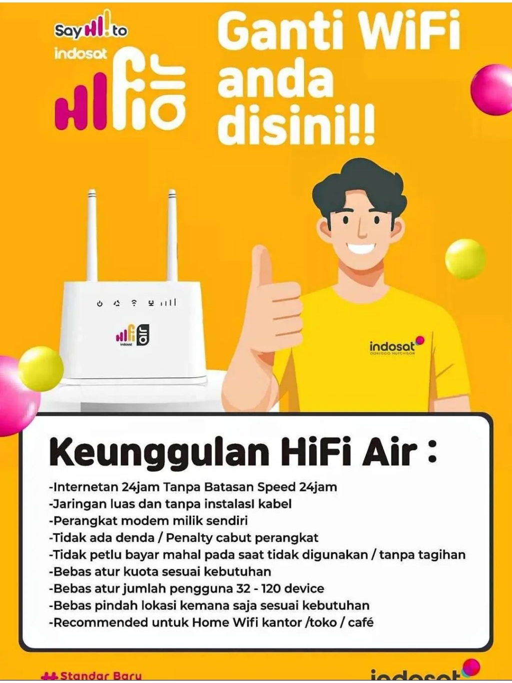 Jual HIFI AIR INDOSAT (MODEM 4G+ROUTER WIFI) ADVAN CPE V1 PRO (100%original indosat) | Shopee ...
