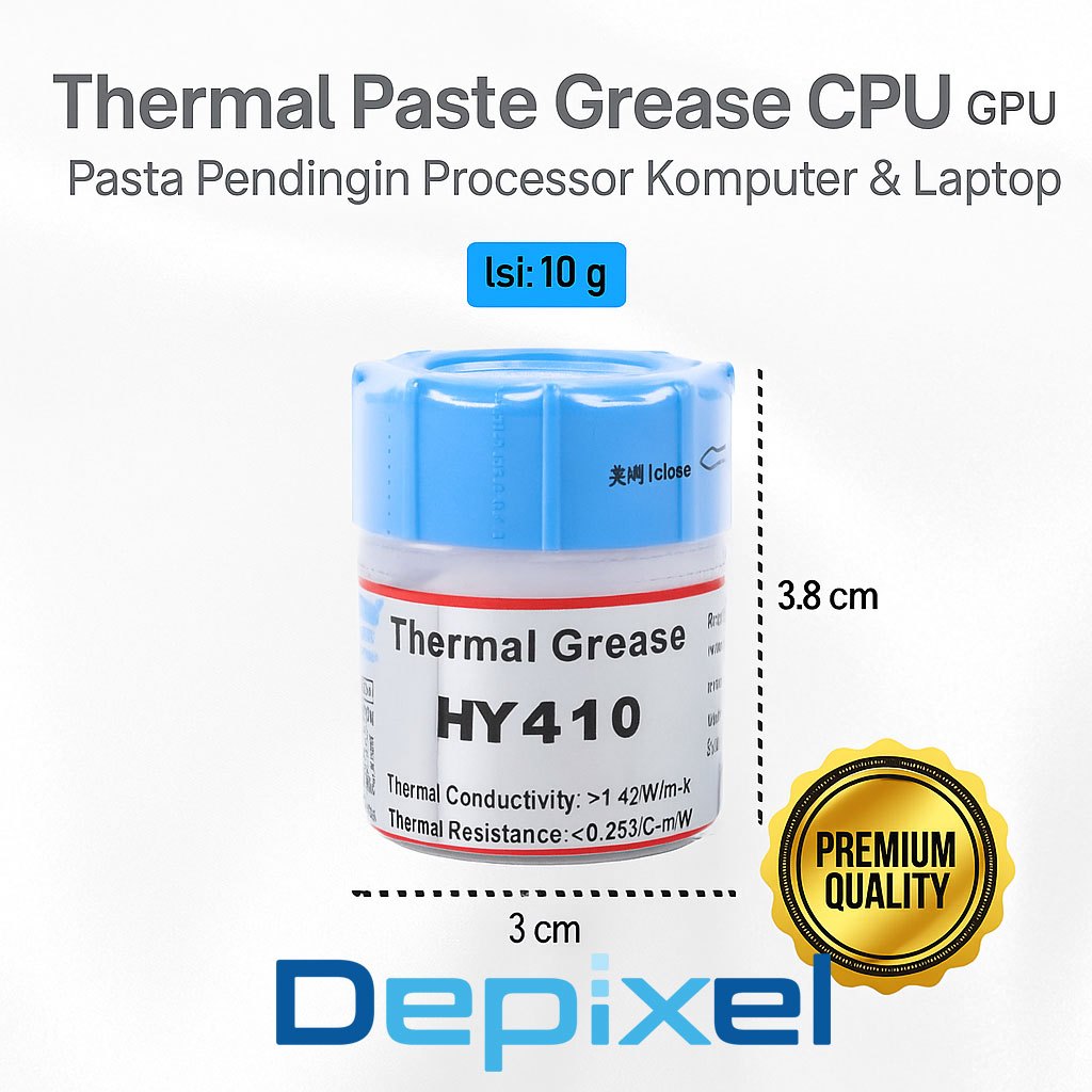 Jual Thermal Paste HY410 10g Pasta Termal CPU GPU Laptop PC Processor ...
