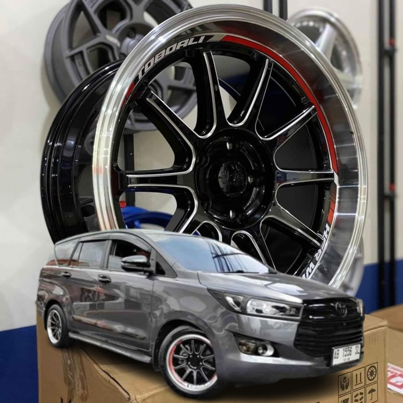 Jual Velg Innova Reborn Ring 18 Lebar 9 Et22 Pcd 5x114,3 Velg Samlong Racing Hsr Toboali ...