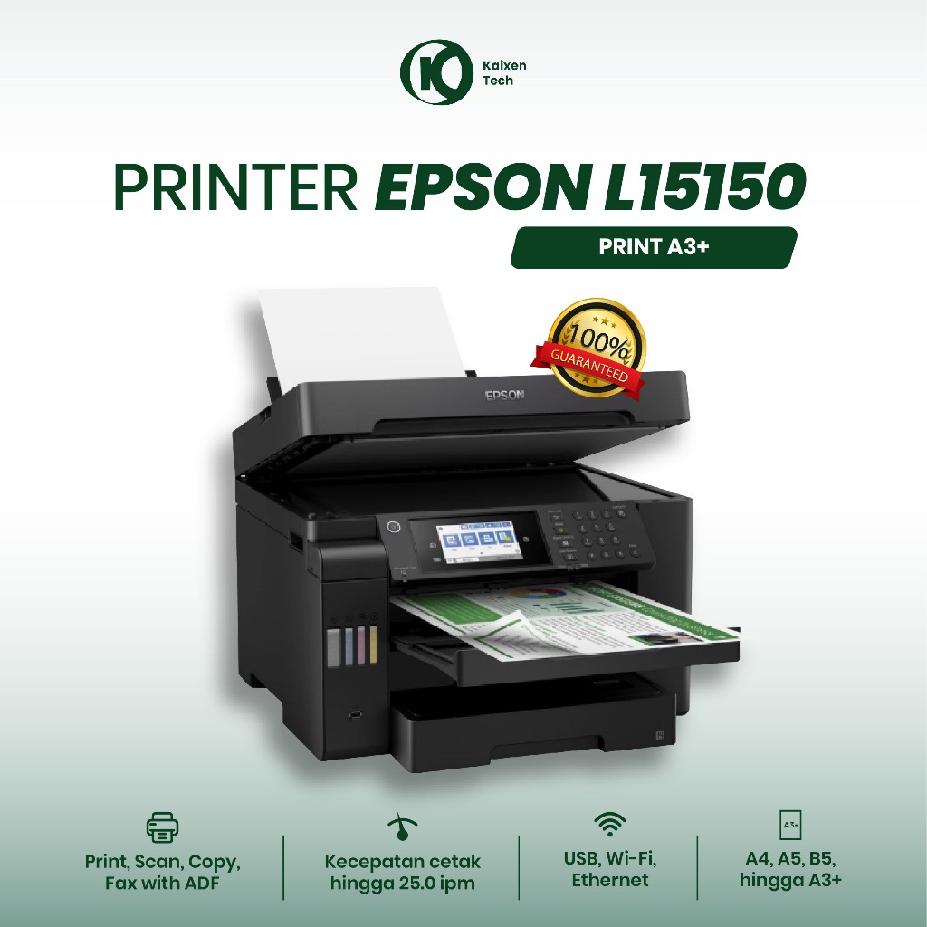 Jual Printer Epson L15150 L 15150 - Print A3+ Scan Copy A3 Wifi Auto ...