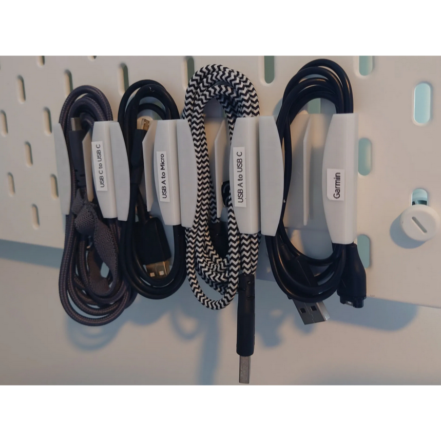 Jual 3D Print Cable Organizer Pegboard Papan Berlubang Model 2 | Shopee ...