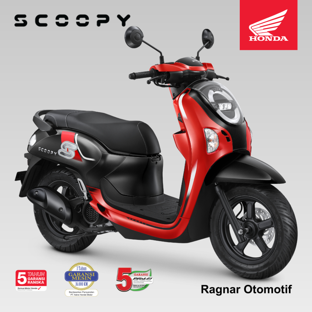 Jual Sepeda Motor Honda Scoopy Baru New Asli Original 100% | Shopee ...