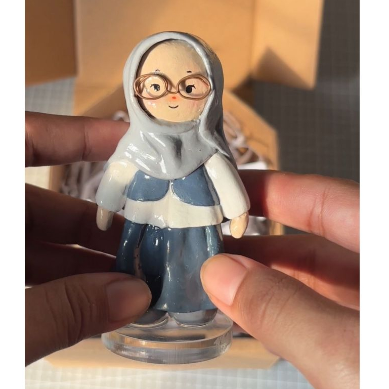 Jual (PRE-ORDER) Custom Figure | Desk Mate | Handmade Clays | Kado ...