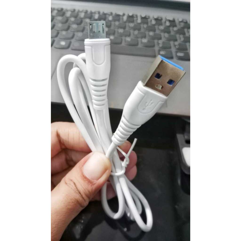 Jual KABEL DATA CHARGER POLOS SUPER VOOC FAST CHARGER KABEL MICRO USB ...