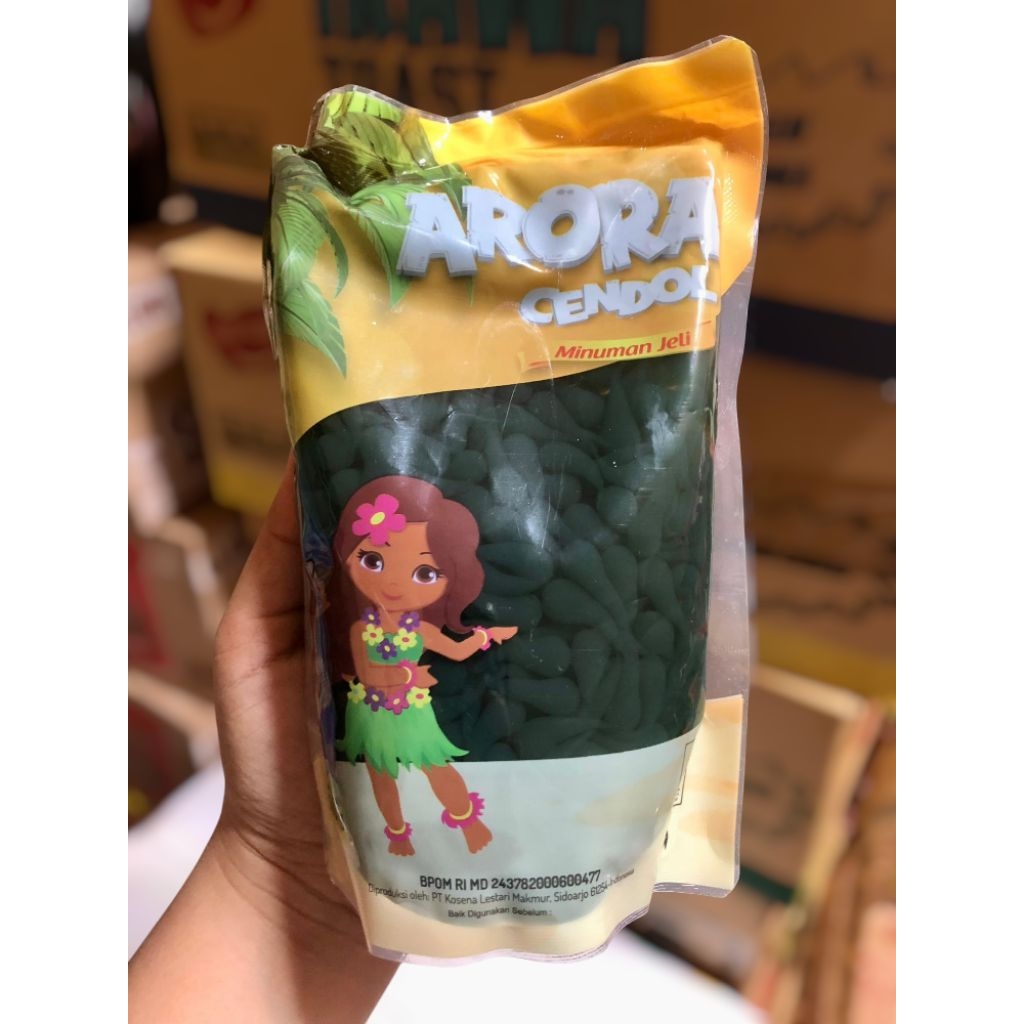 Jual Arora cendol dawet/cendol kecebong/cendol jelly 500 gr | Shopee ...