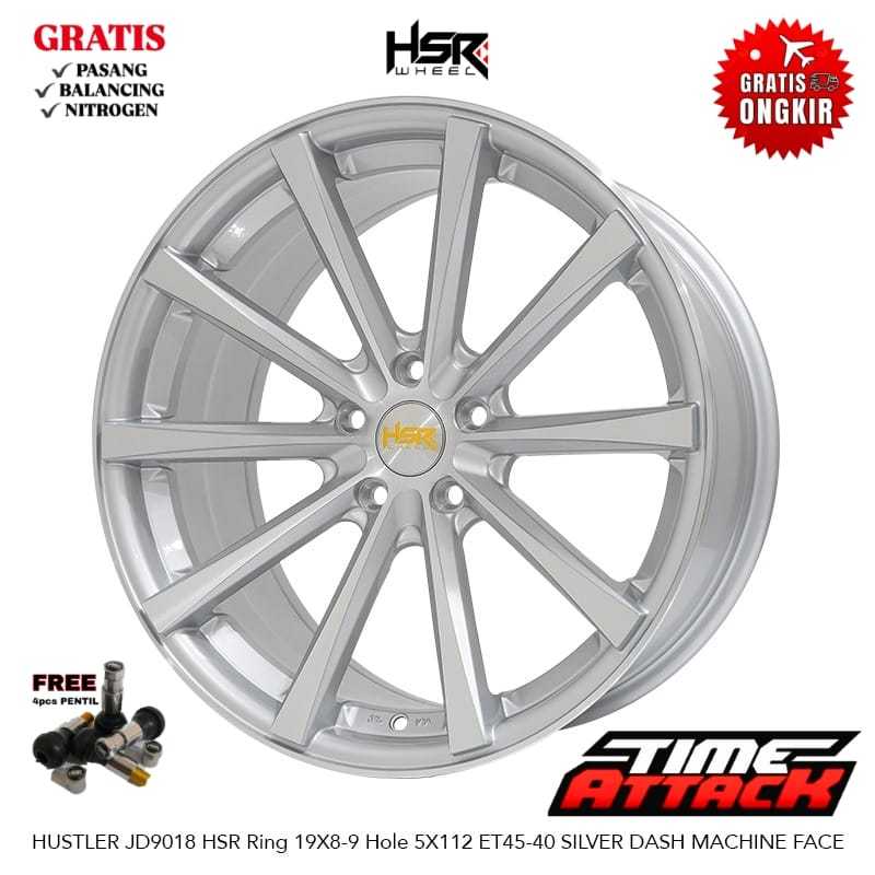 Jual Velg Mobil Mercy Mazda CX3 Civic Ring 19 HSR WHEEL Tipe HUSTLER ...