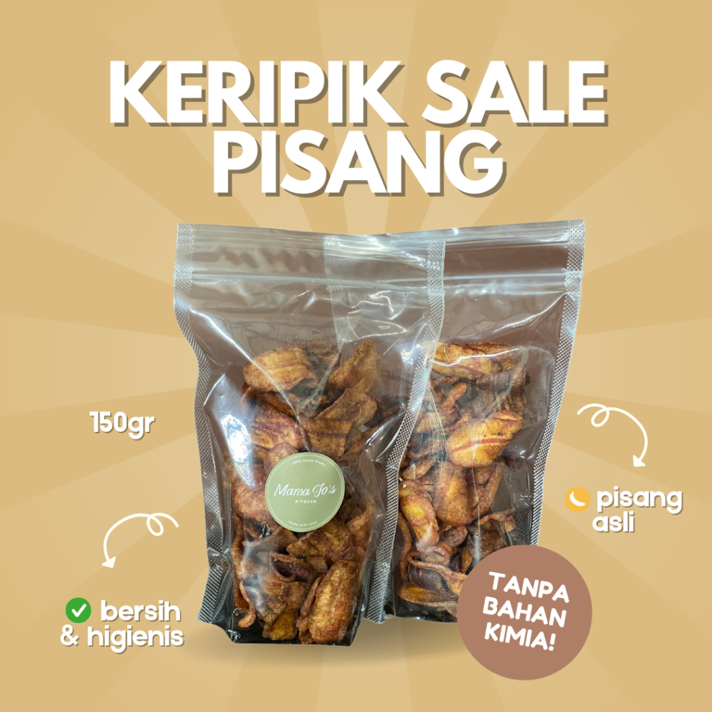 Jual Kripik Sale Pisang by Mama Jo's Kitchen - Keripik Sale Pisang ...