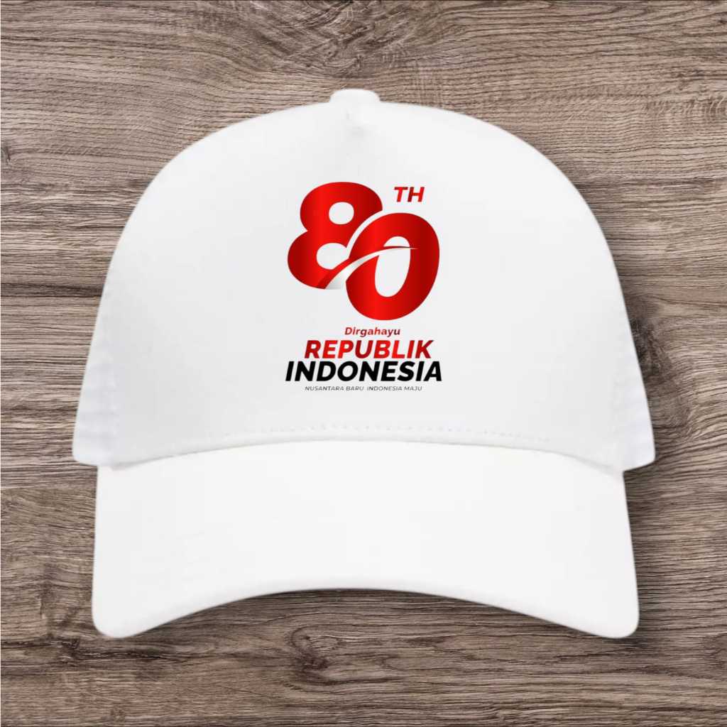 Jual Topi HUT RI KE-80th Topi 17 Agustus 2025 Topi Kemerdekaan | Shopee ...