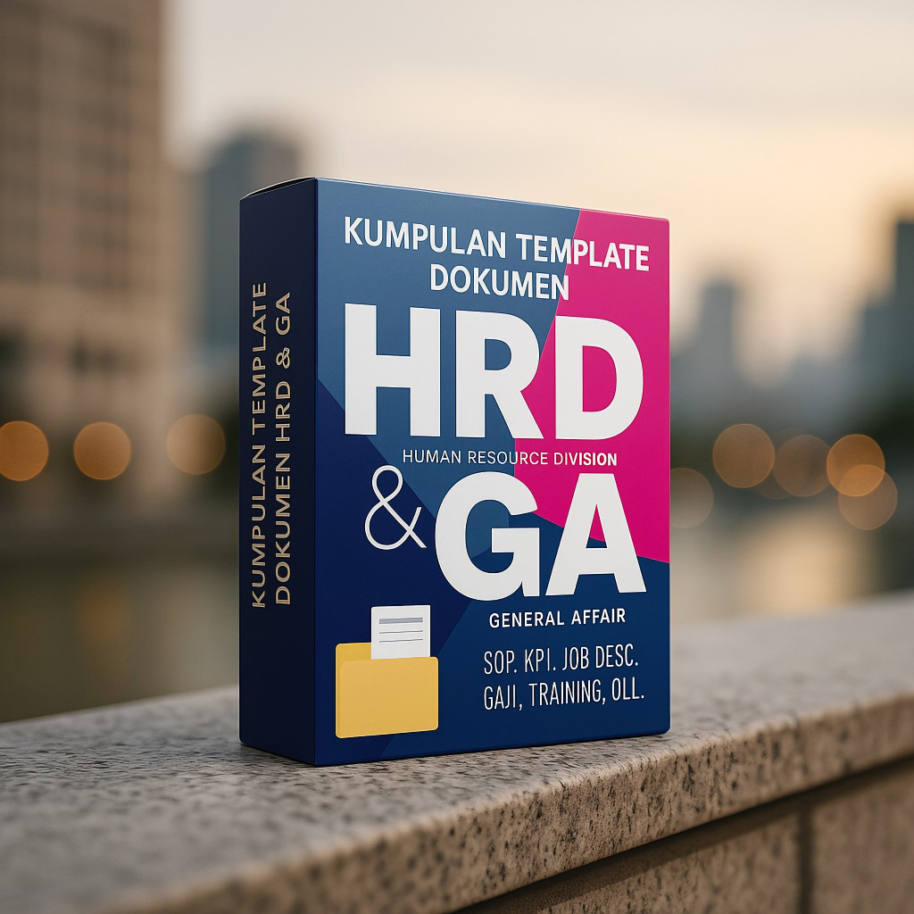 Jual Template HRD & GA Lengkap - Rekrutmen + Orientasi + Kompensasi ...