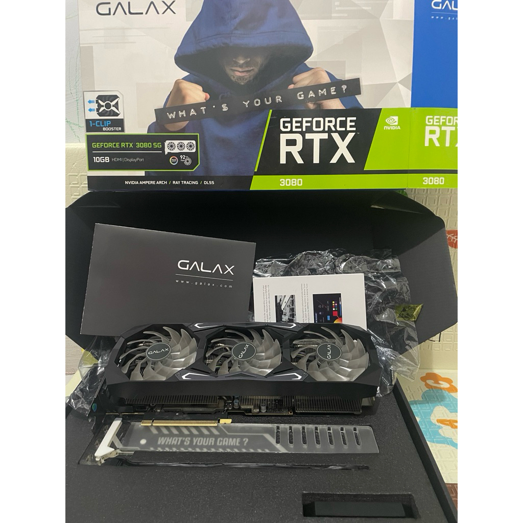 Jual VGA RTX 3080 10GB Galax (bukan rtx 2060, rtx 3060, rtx 4060, rtx ...