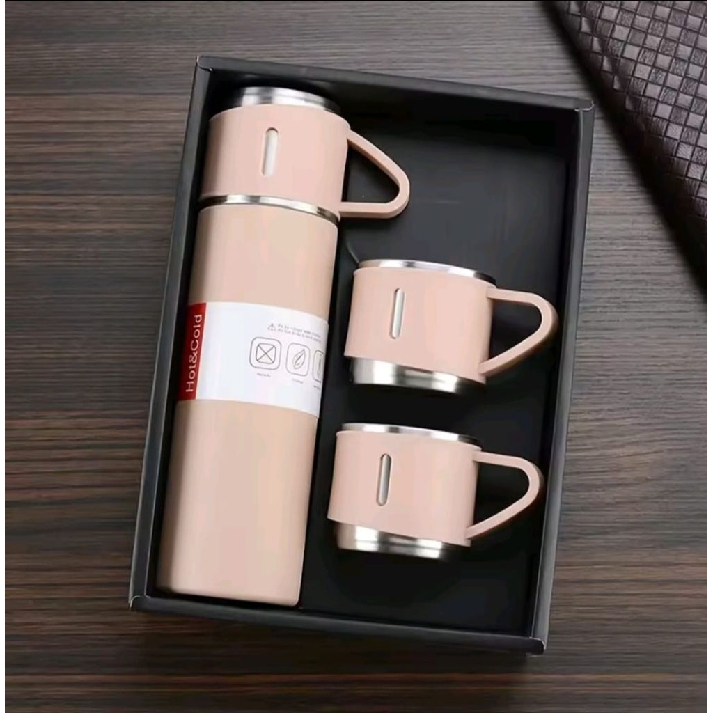 Jual Set Termos Sultan Vacuum Flask Set / Botol minum cangkir set ...